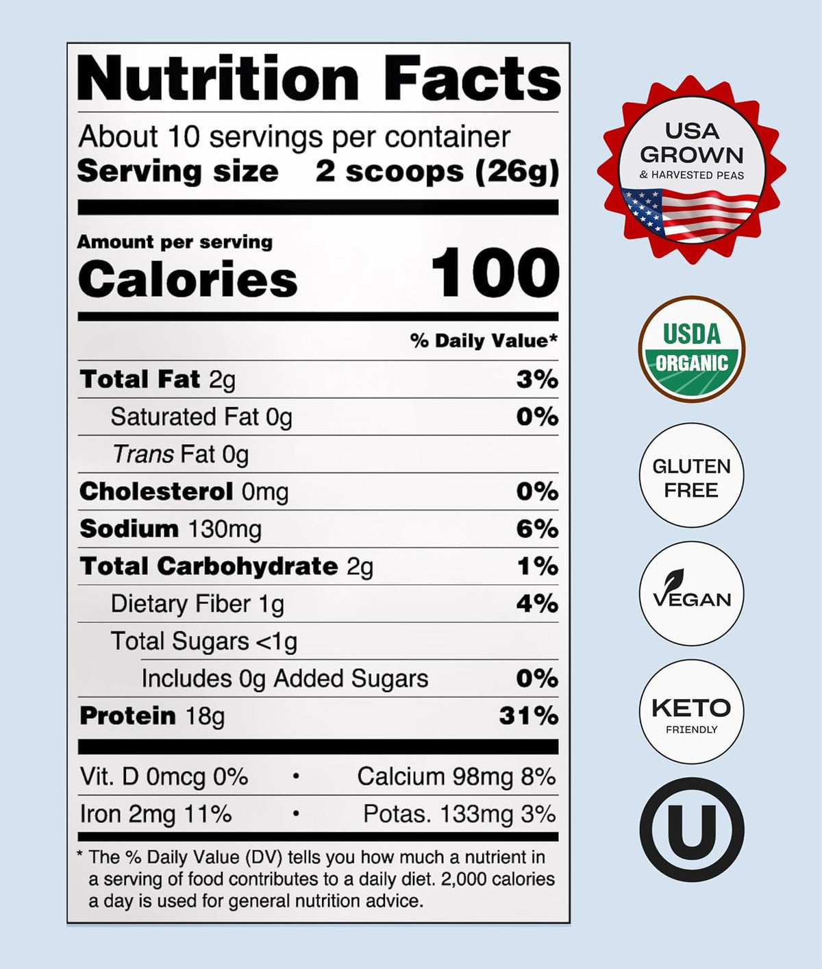 high-quality plant protein for smoothies
