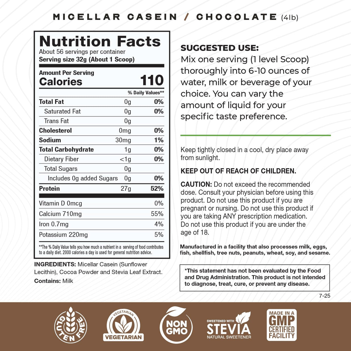 high-quality plant protein supplement