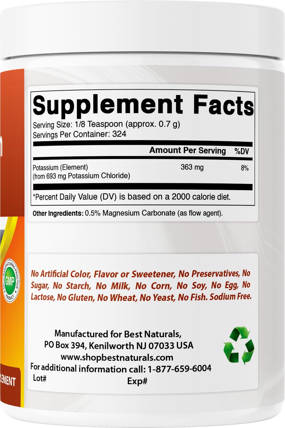 high-quality potassium chloride for daily use