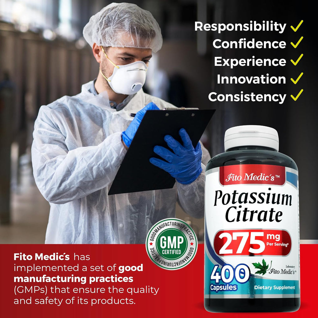 high-quality potassium citrate for wellness