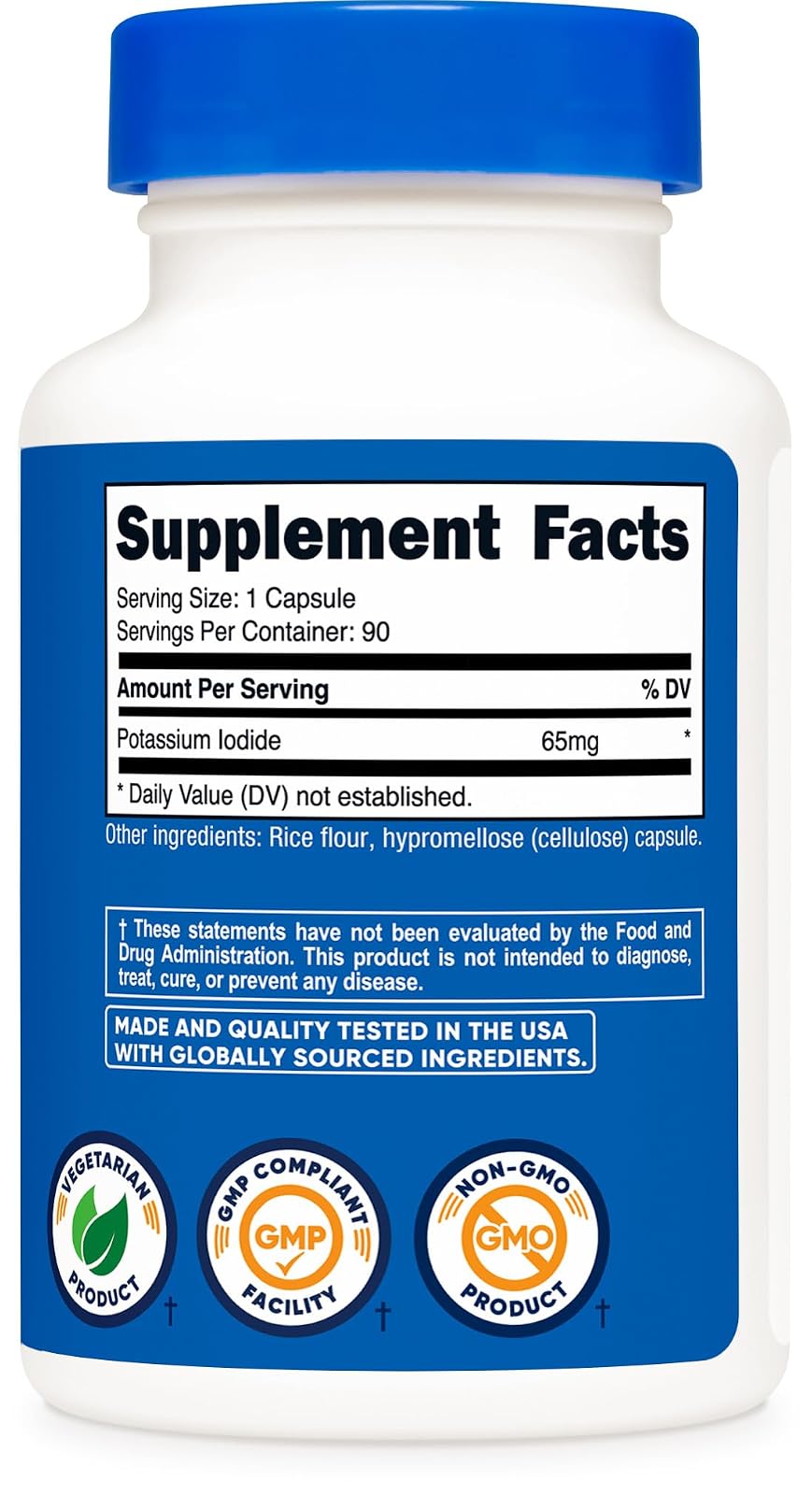 High-quality potassium iodide for immune health