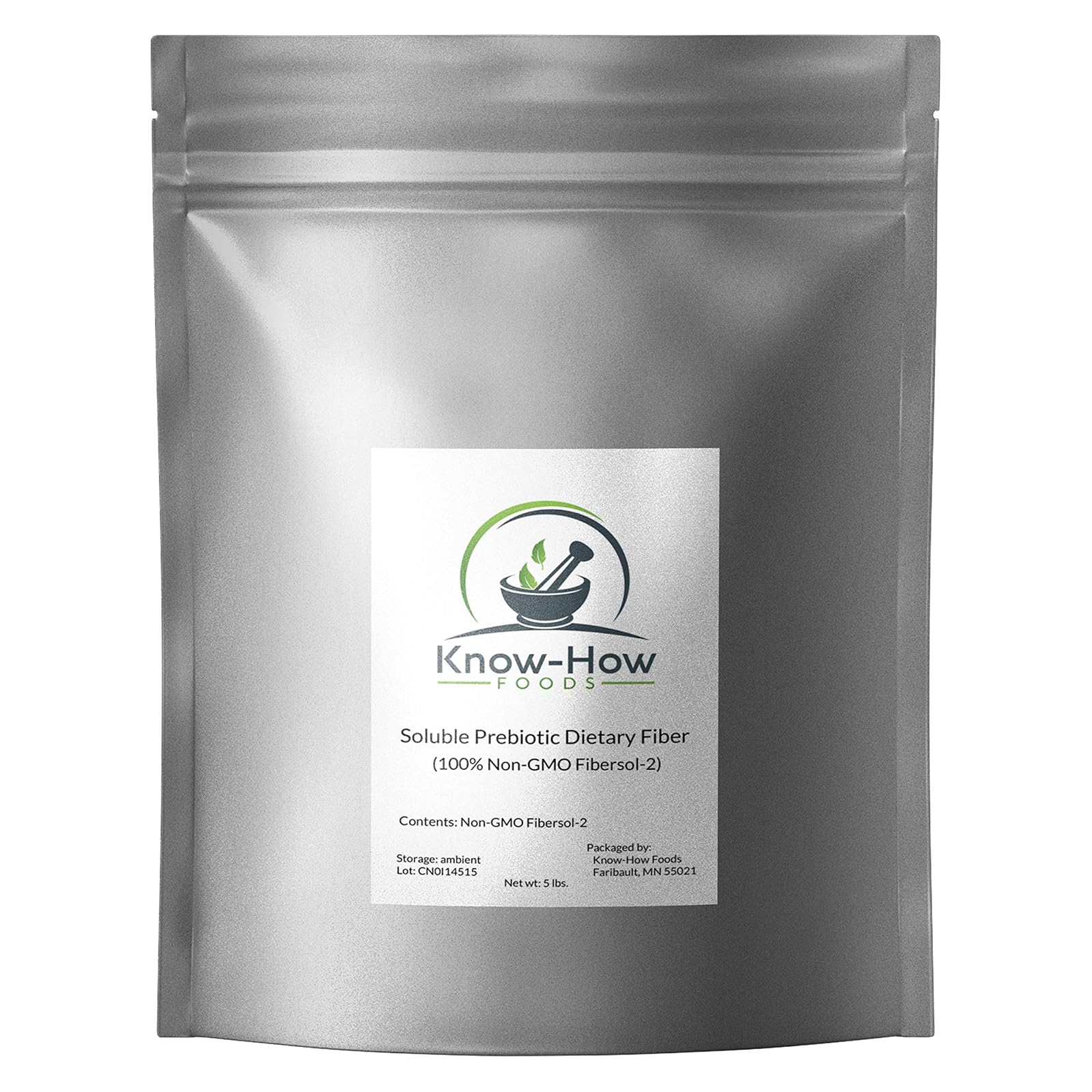 high quality prebiotic dietary fiber