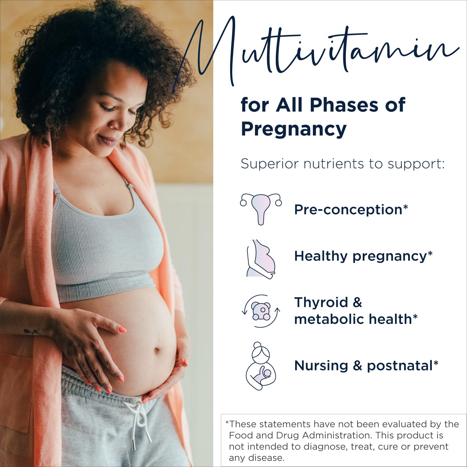 high-quality prenatal multivitamin capsules
