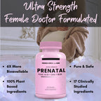 High-quality prenatal vitamins with DHA