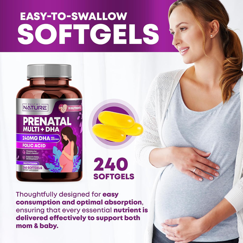 high-quality prenatal vitamins with DHA