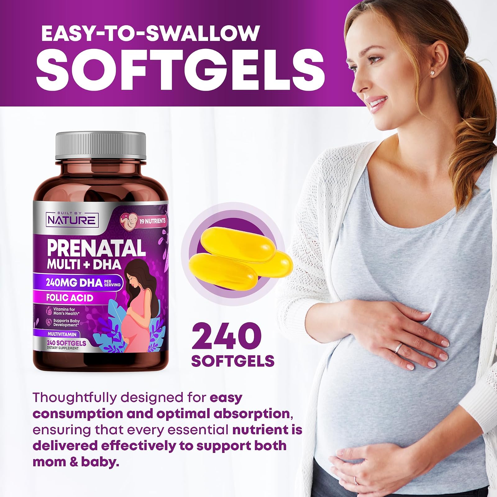 high-quality prenatal vitamins with DHA