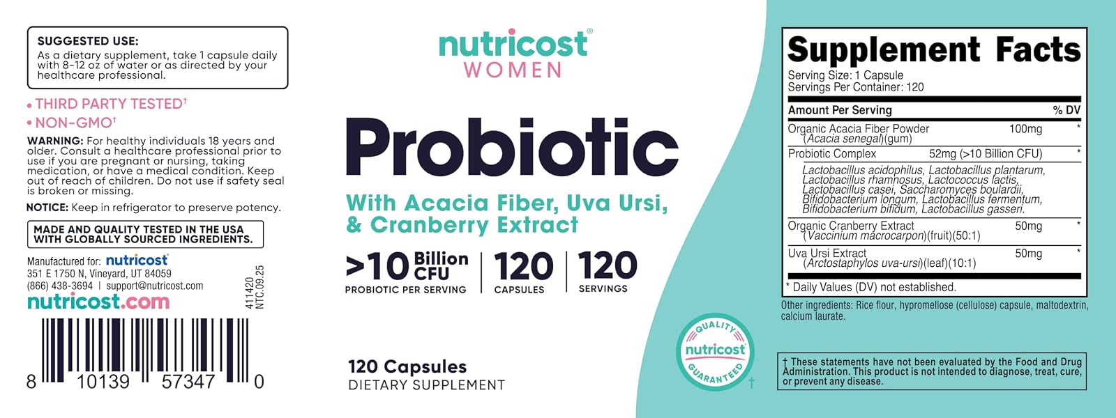 high-quality probiotics for women