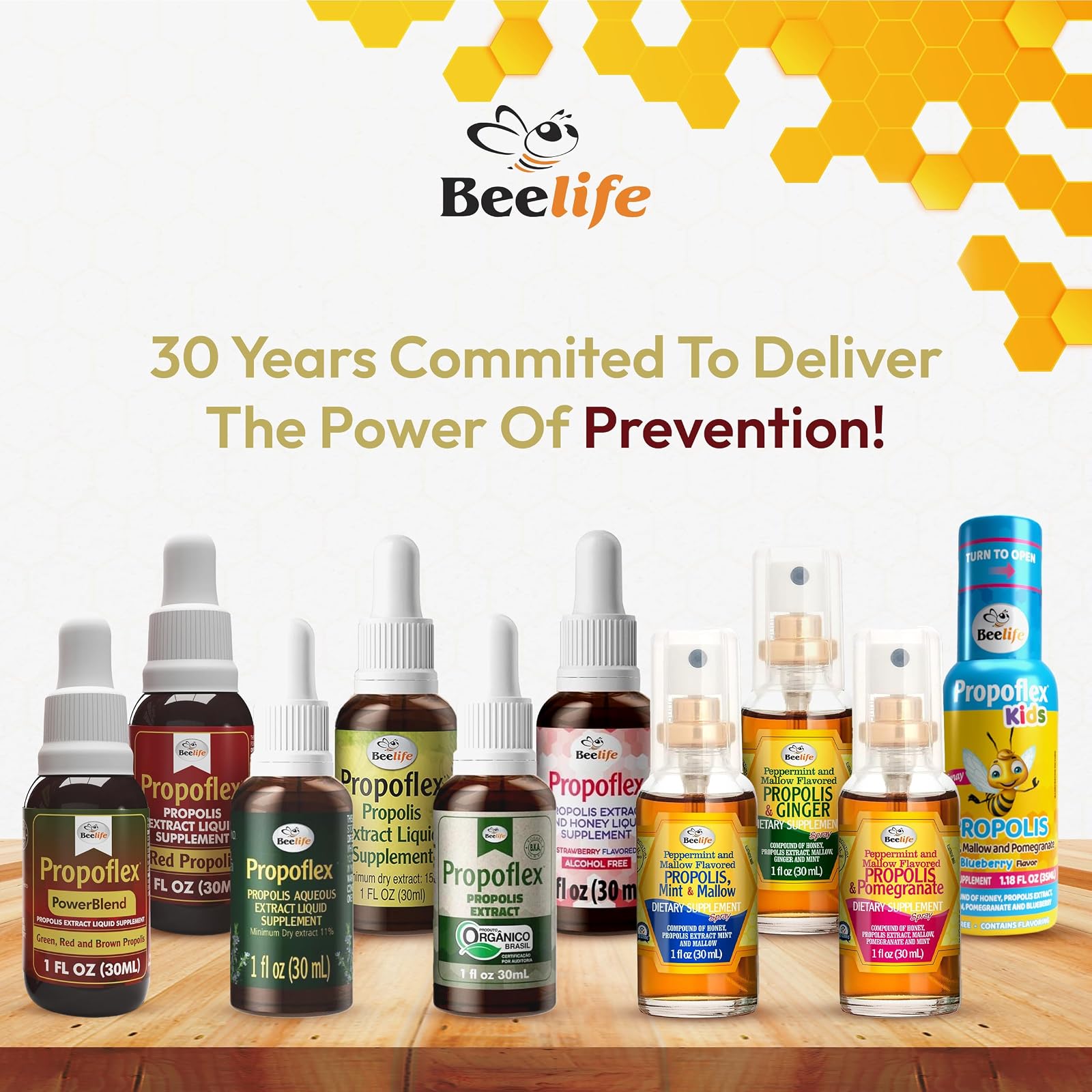High-quality propolis extract for vitality