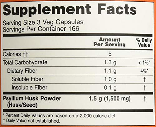 high-quality psyllium fiber supplement