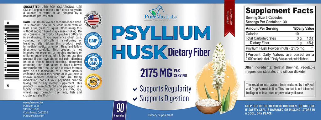 high-quality psyllium husk capsules
