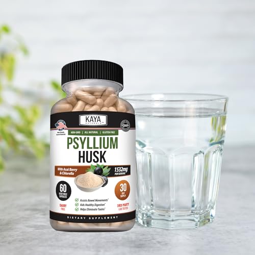high-quality psyllium supplement capsules