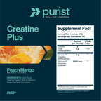 high-quality PURIST creatine supplement