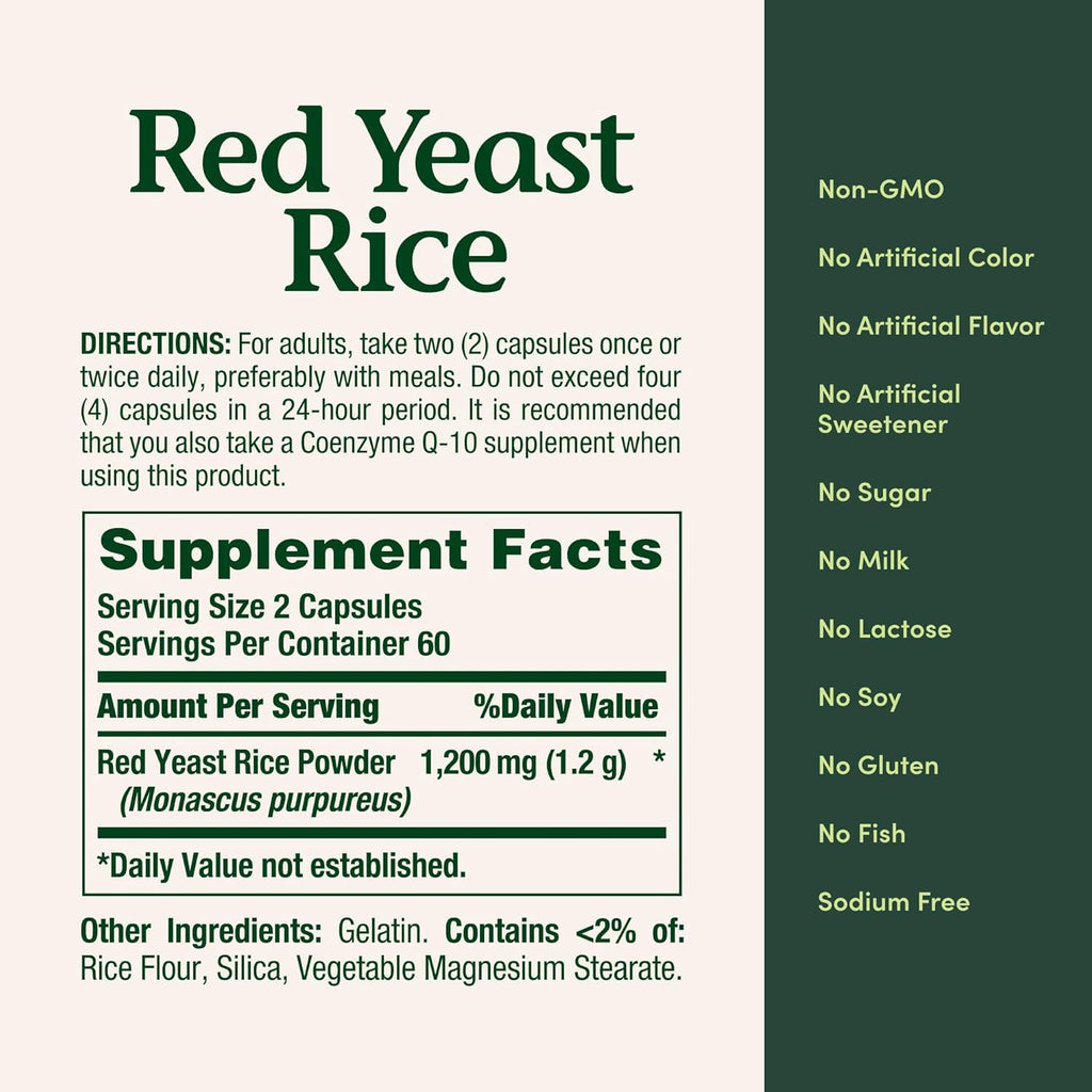 high-quality red yeast rice supplement