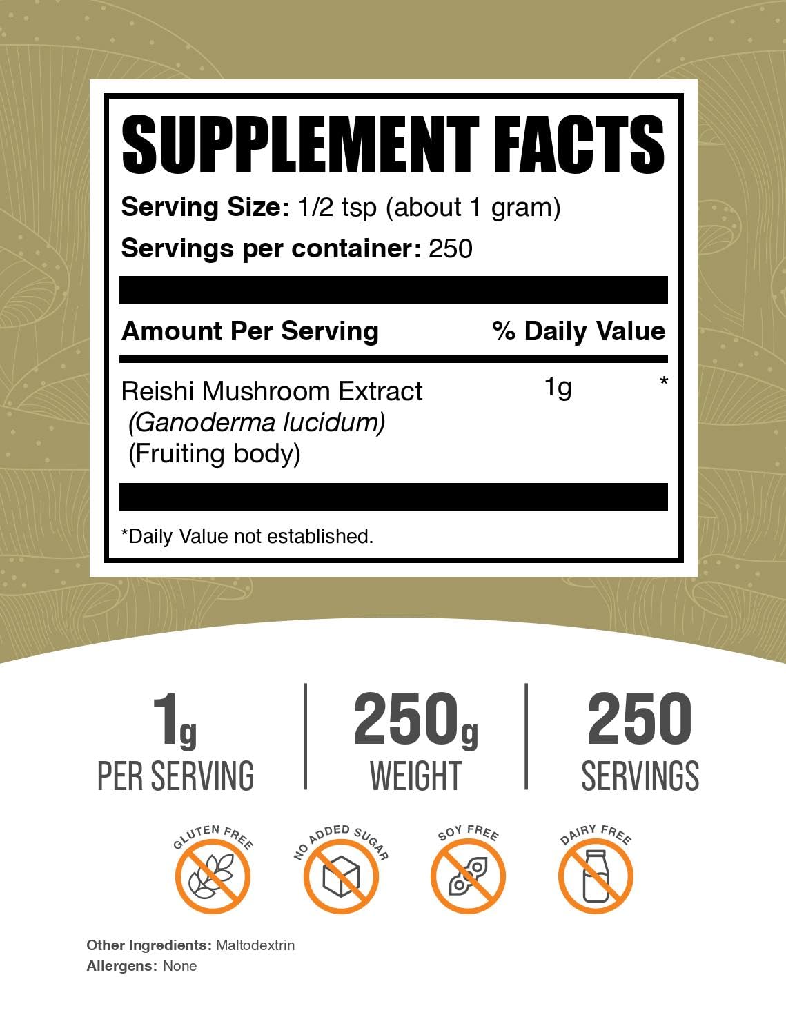 high-quality reishi extract supplement