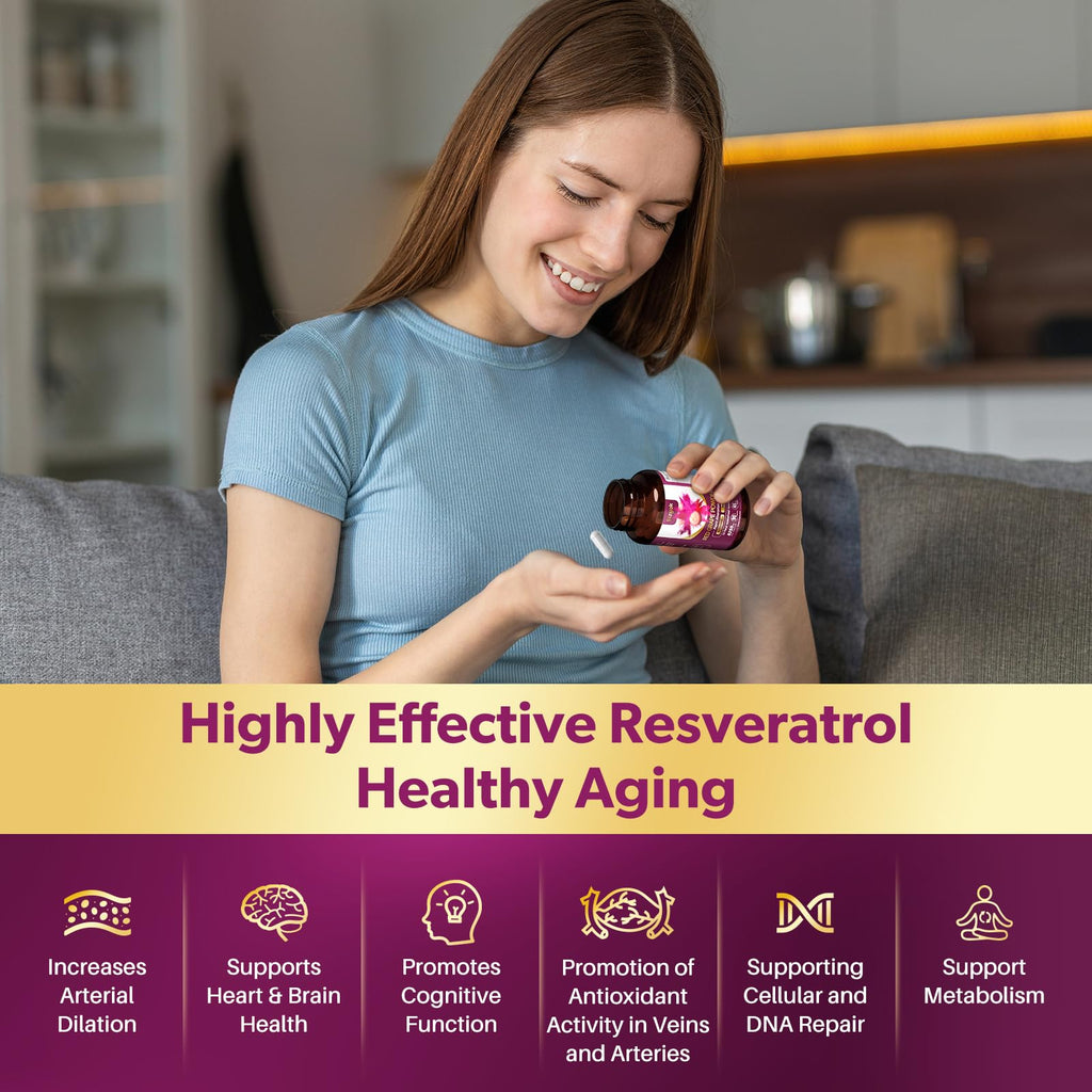 High-quality Resveratrol for energy support