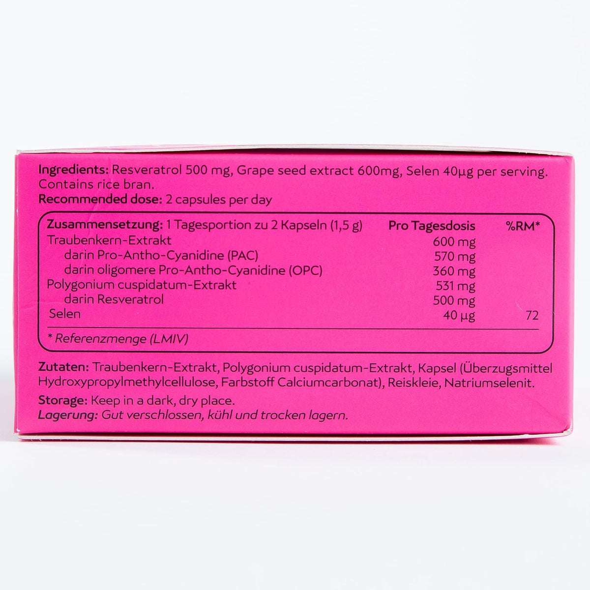 high-quality resveratrol from MASI