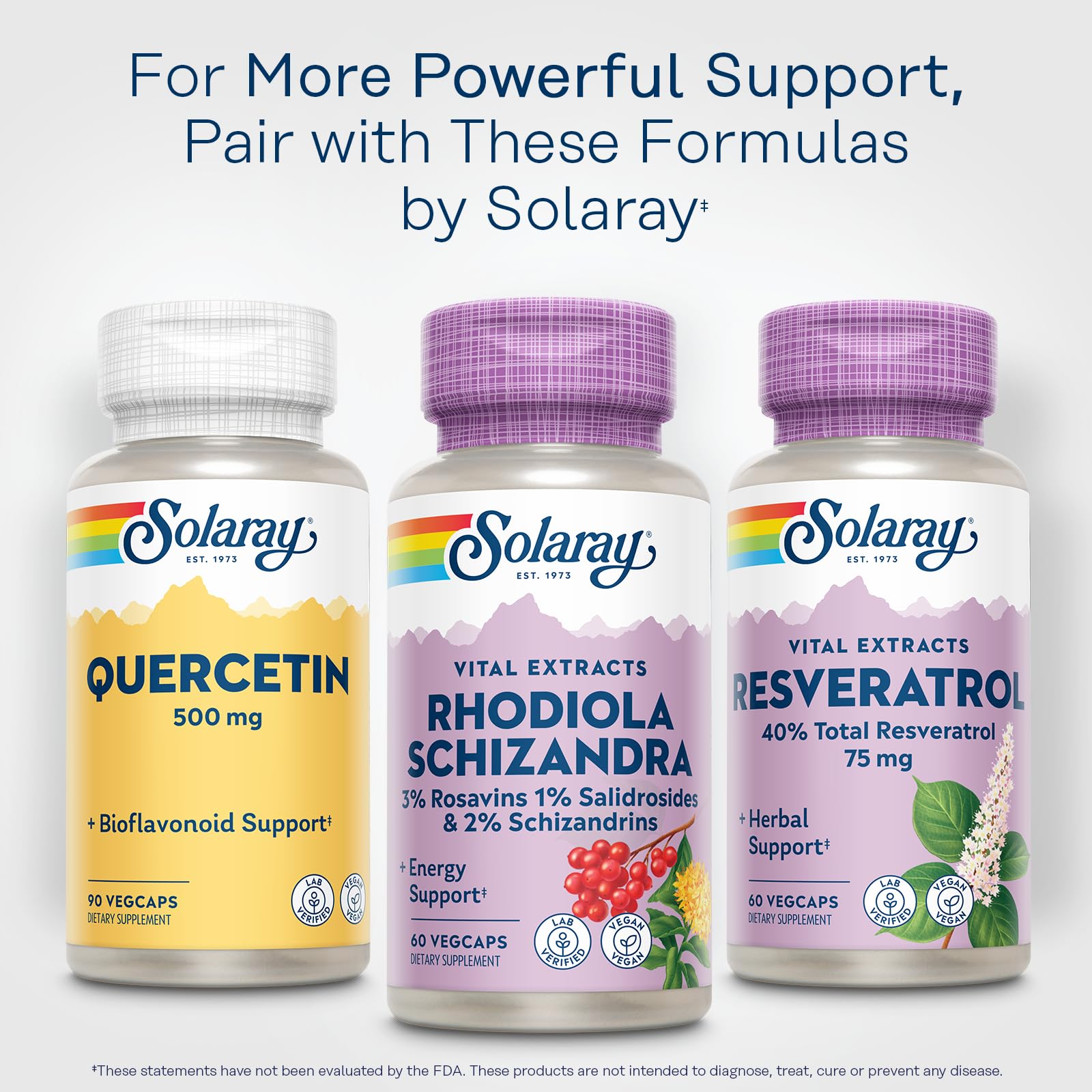 high-quality rhodiola capsules by SOLARAY
