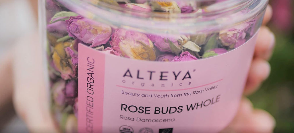 high-quality rose bud herbal infusion