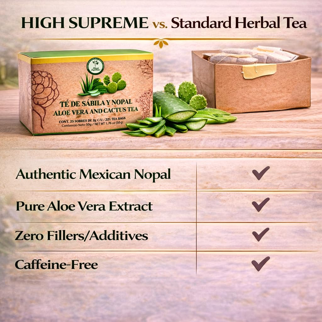 high-quality Sábila Nopal tea