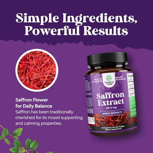 High-quality saffron extract dietary supplement