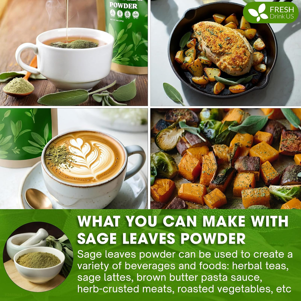 high-quality sage leaf powder online