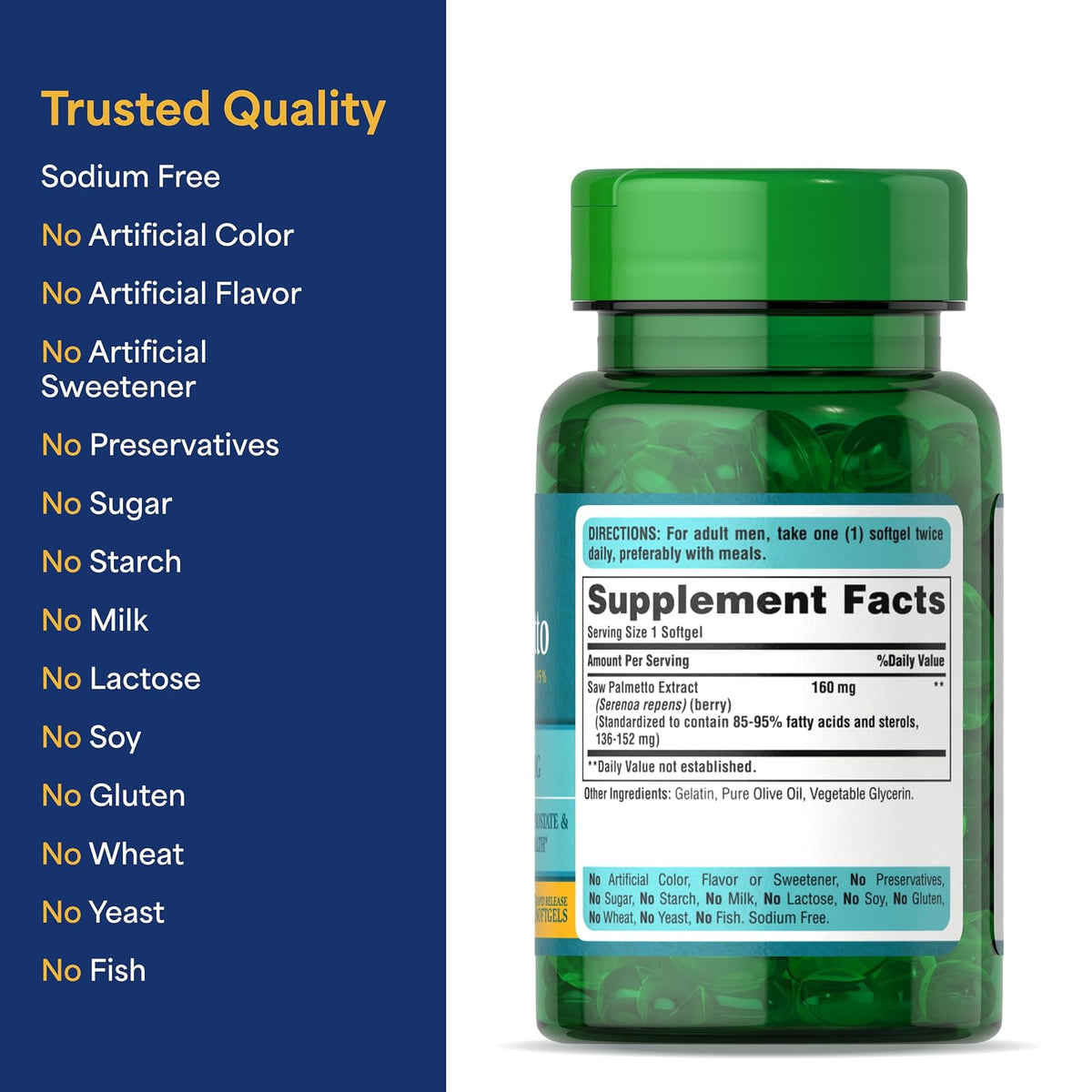 high-quality saw palmetto capsules