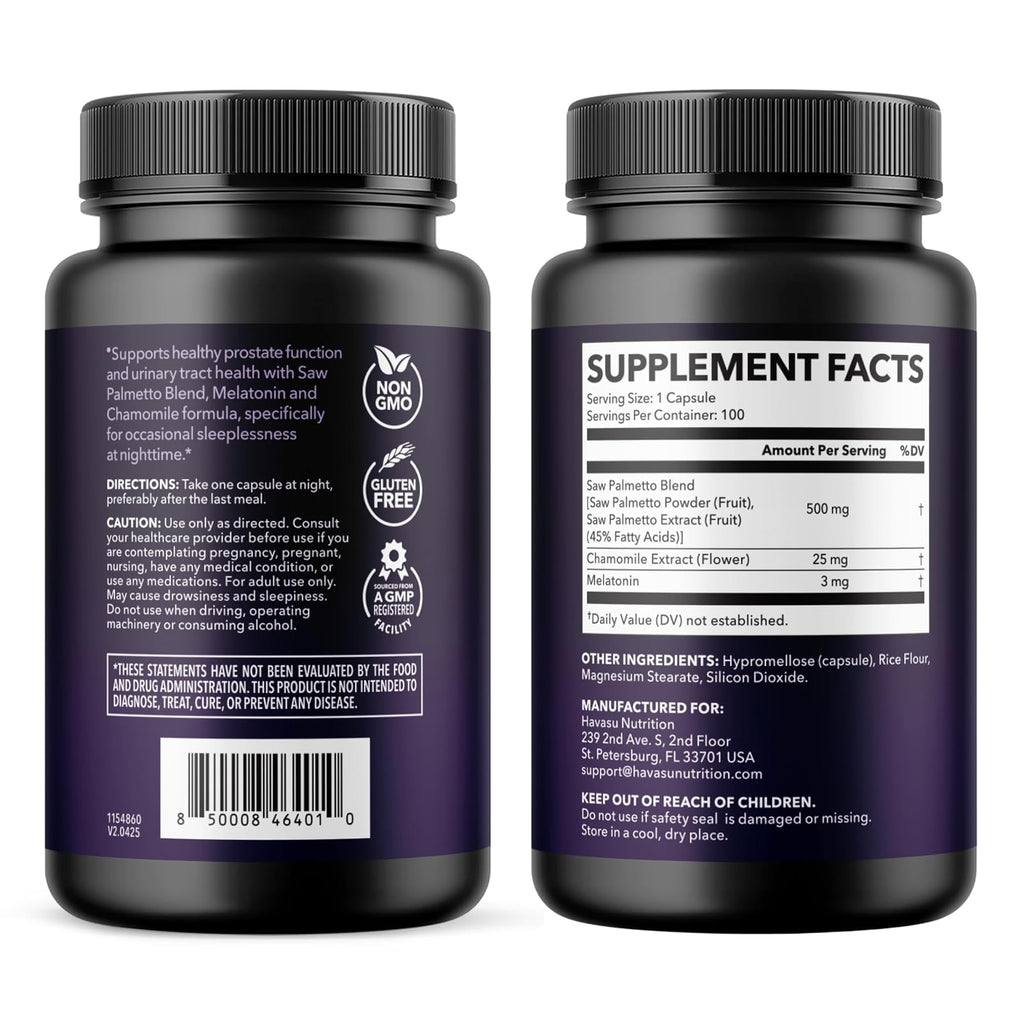high-quality saw palmetto for overall health