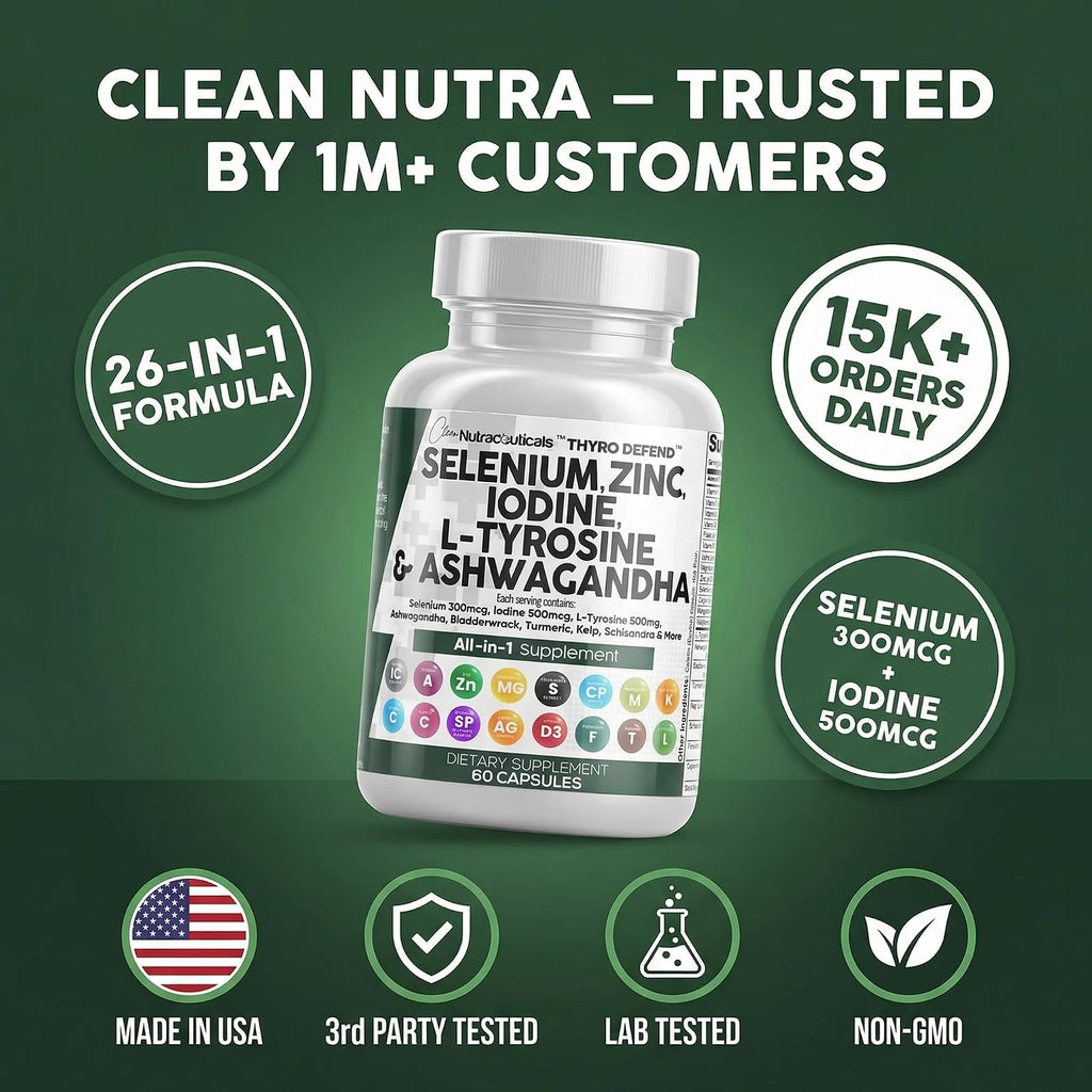 High-quality selenium and iodine blend