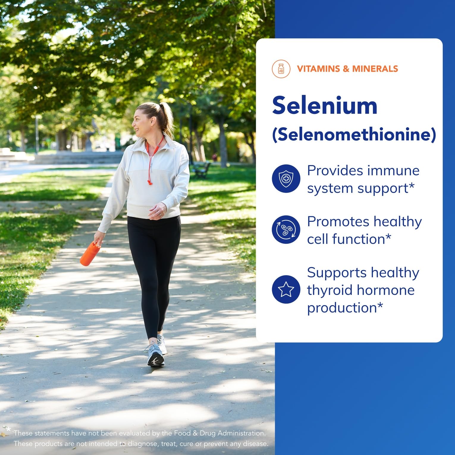 High-quality selenium for antioxidant protection