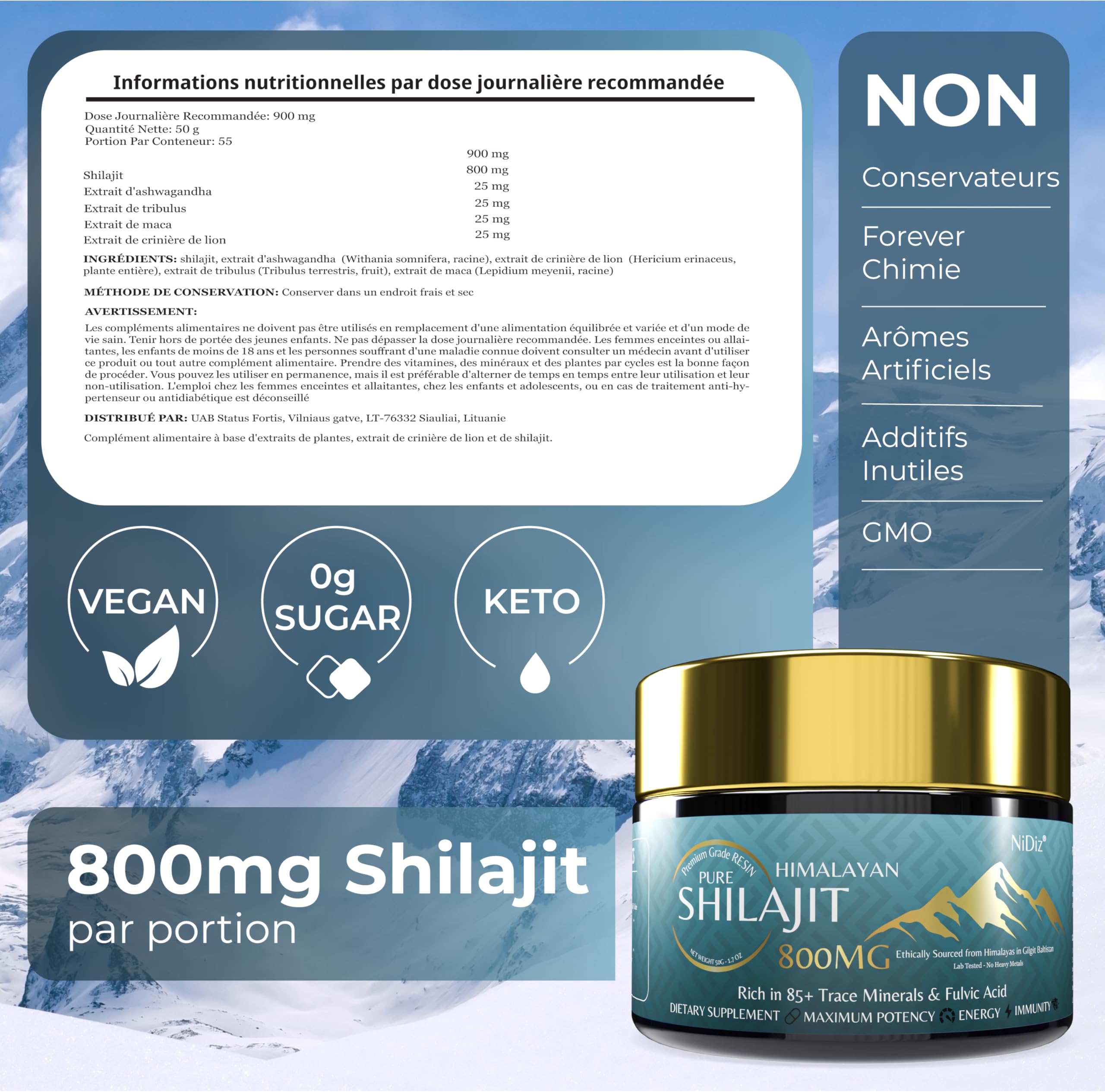 high-quality shilajit for health