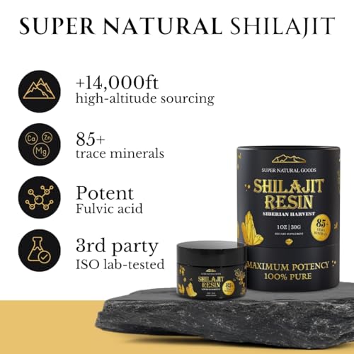 high-quality Shilajit for vitality
