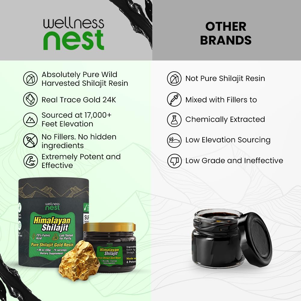 high-quality shilajit resin 75 servings