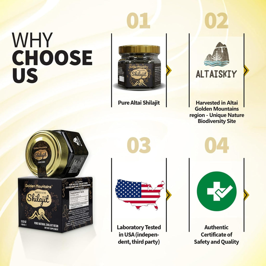high-quality shilajit resin extract
