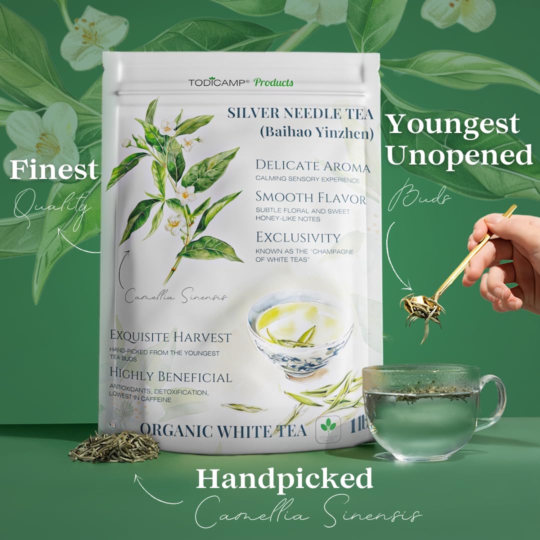 high-quality silver needle white tea