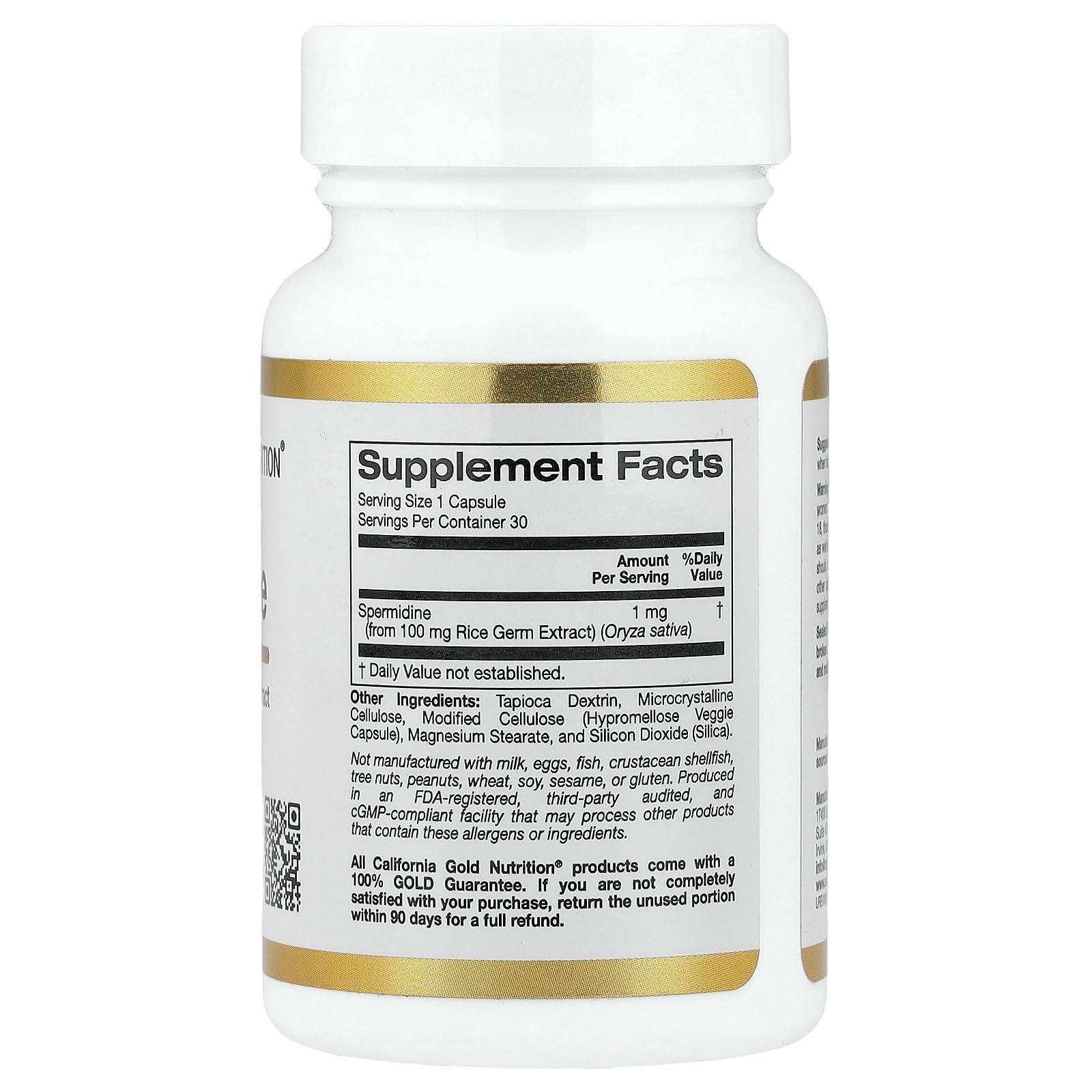 high-quality spermidine rice germ extract