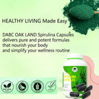 high-quality spirulina capsules for detox
