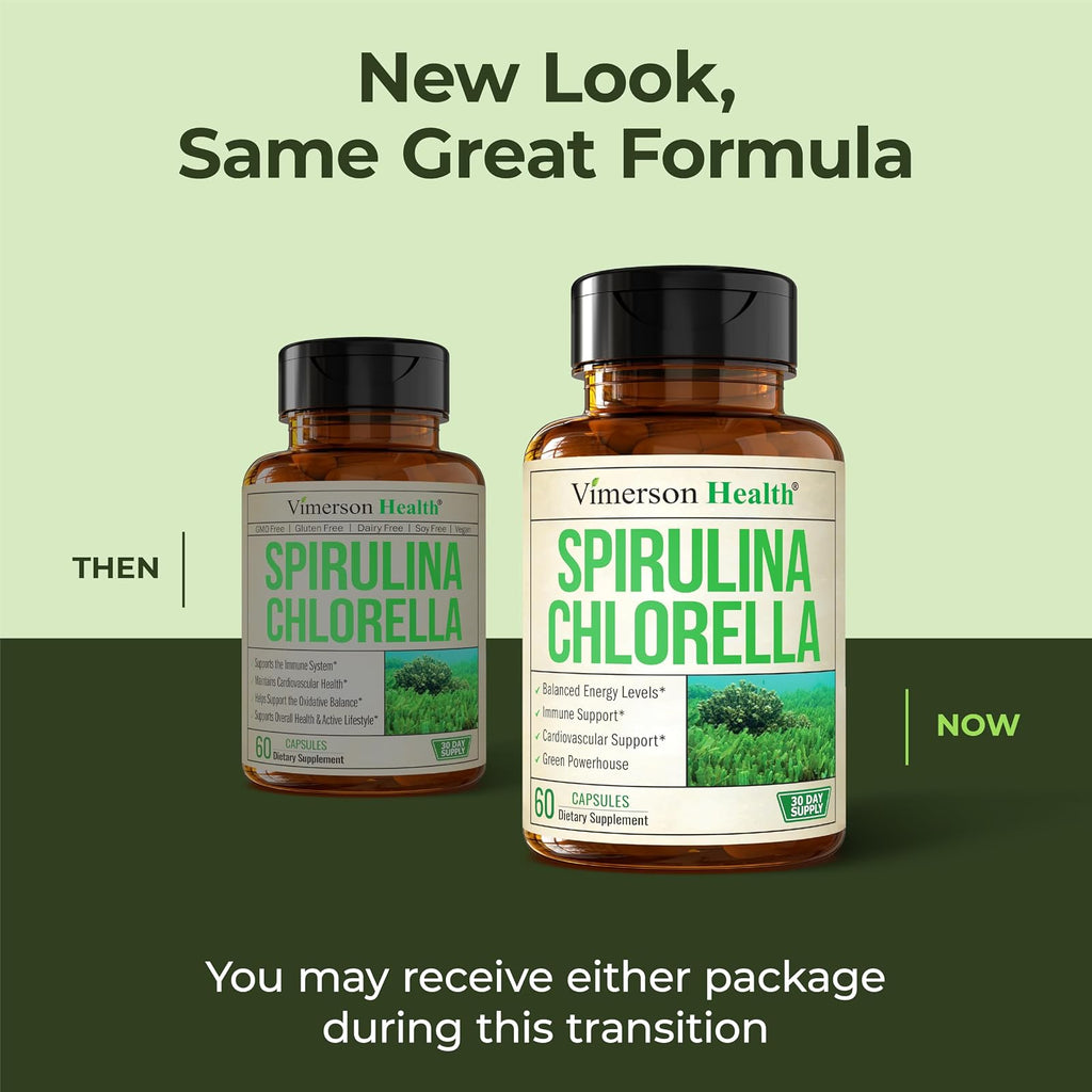 high-quality spirulina & chlorella