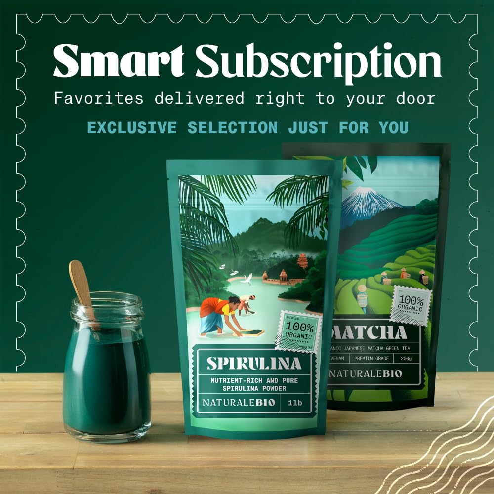 high-quality spirulina for detox
