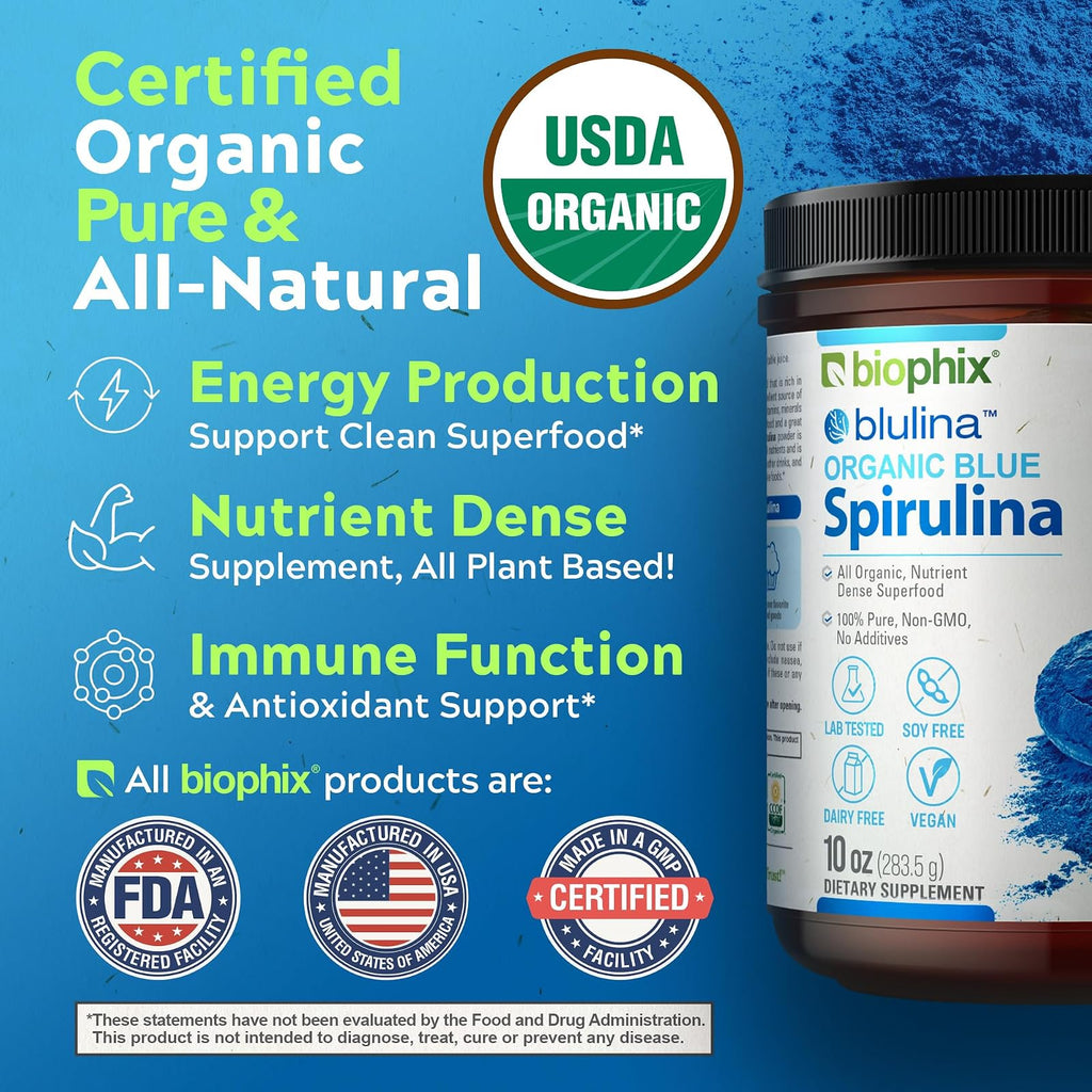 high-quality spirulina for health