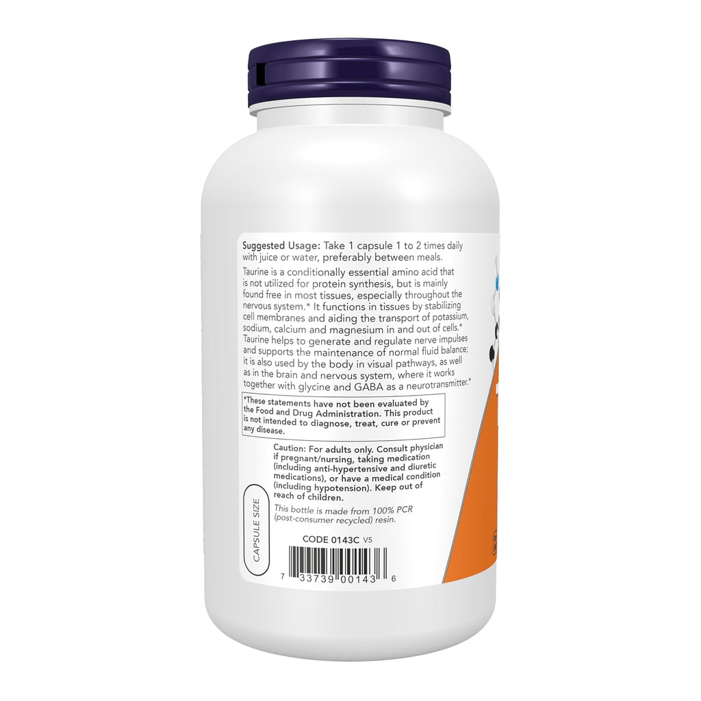high-quality taurine 1000 mg dosage