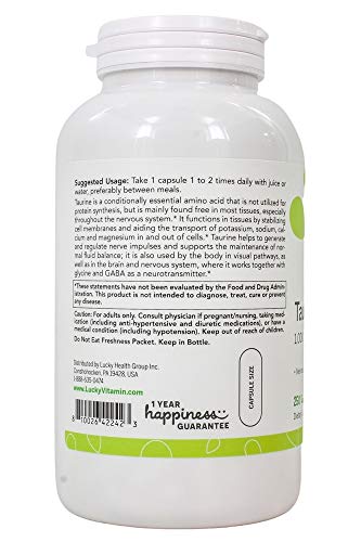 high-quality taurine capsules for active lifestyle