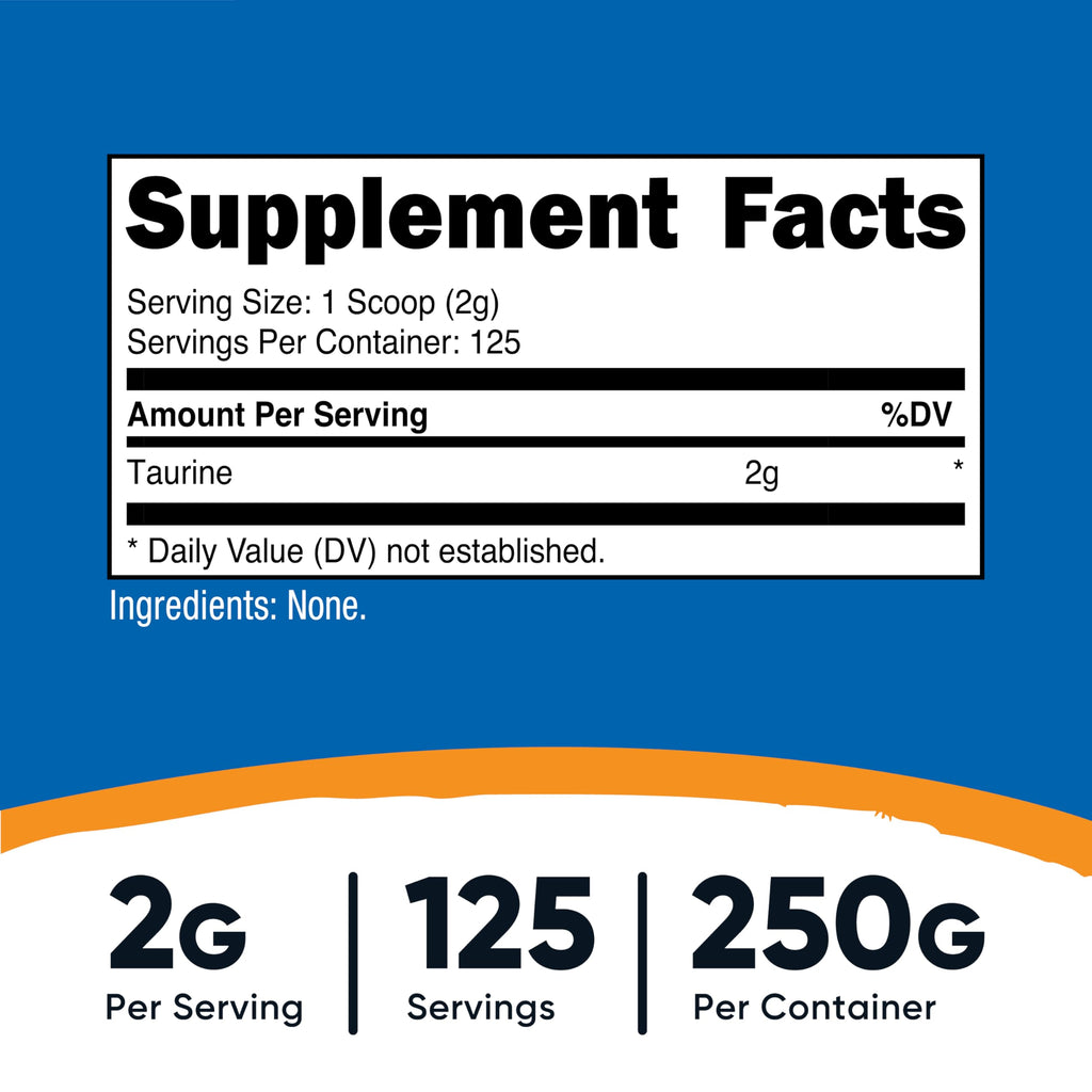 high-quality taurine powder for recovery