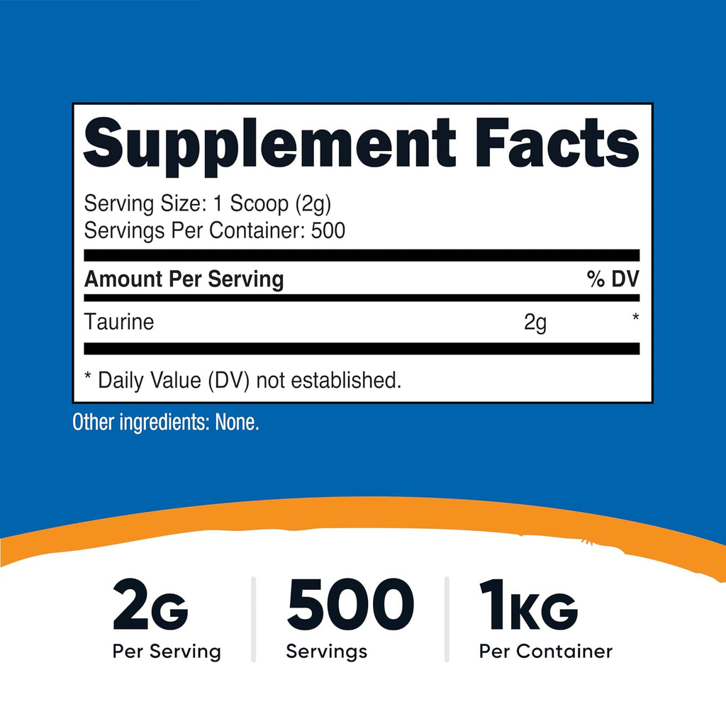 high-quality taurine supplement for athletes