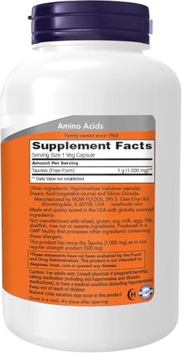 high-quality taurine supplement for energy