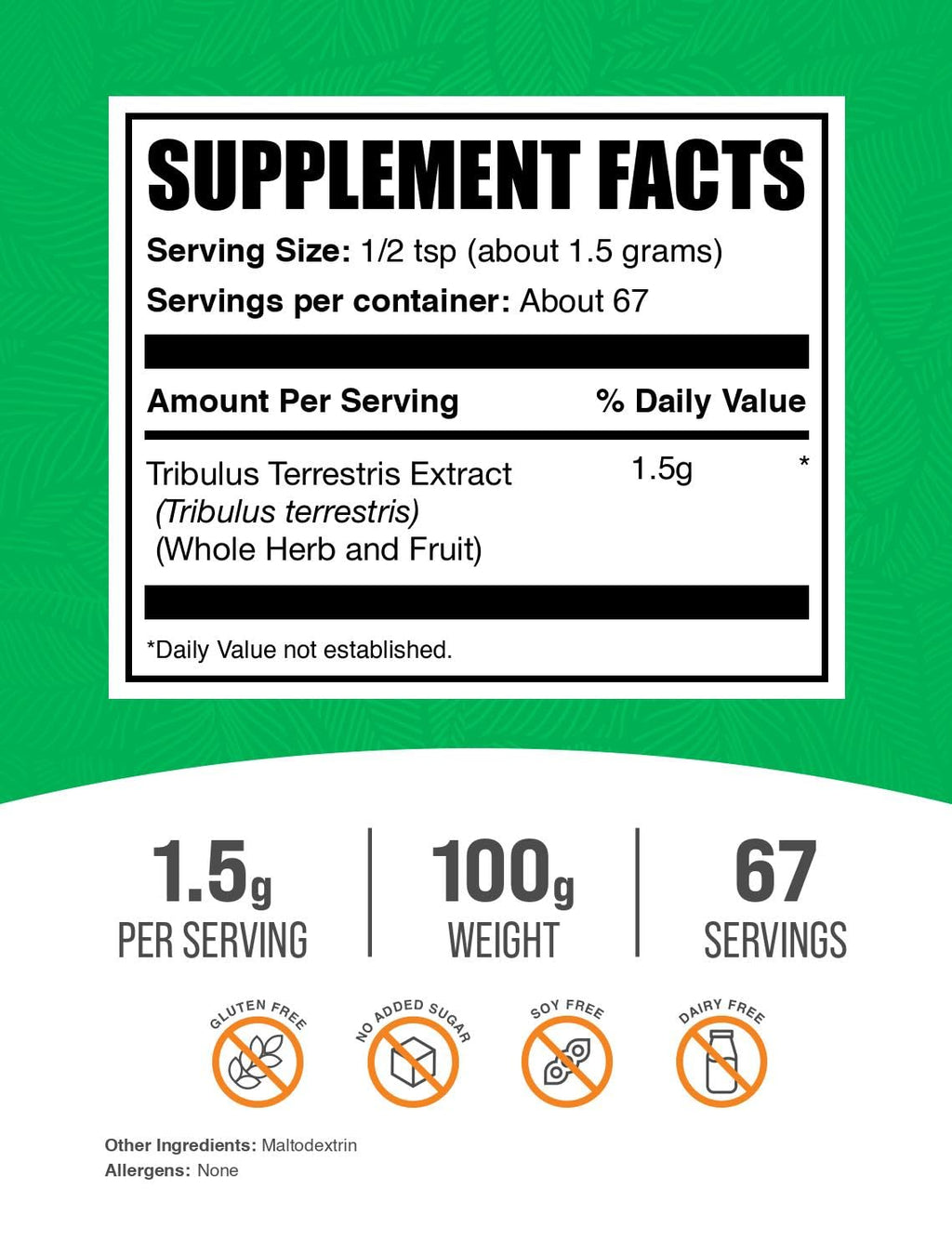 High-quality Tribulus supplement for athletes