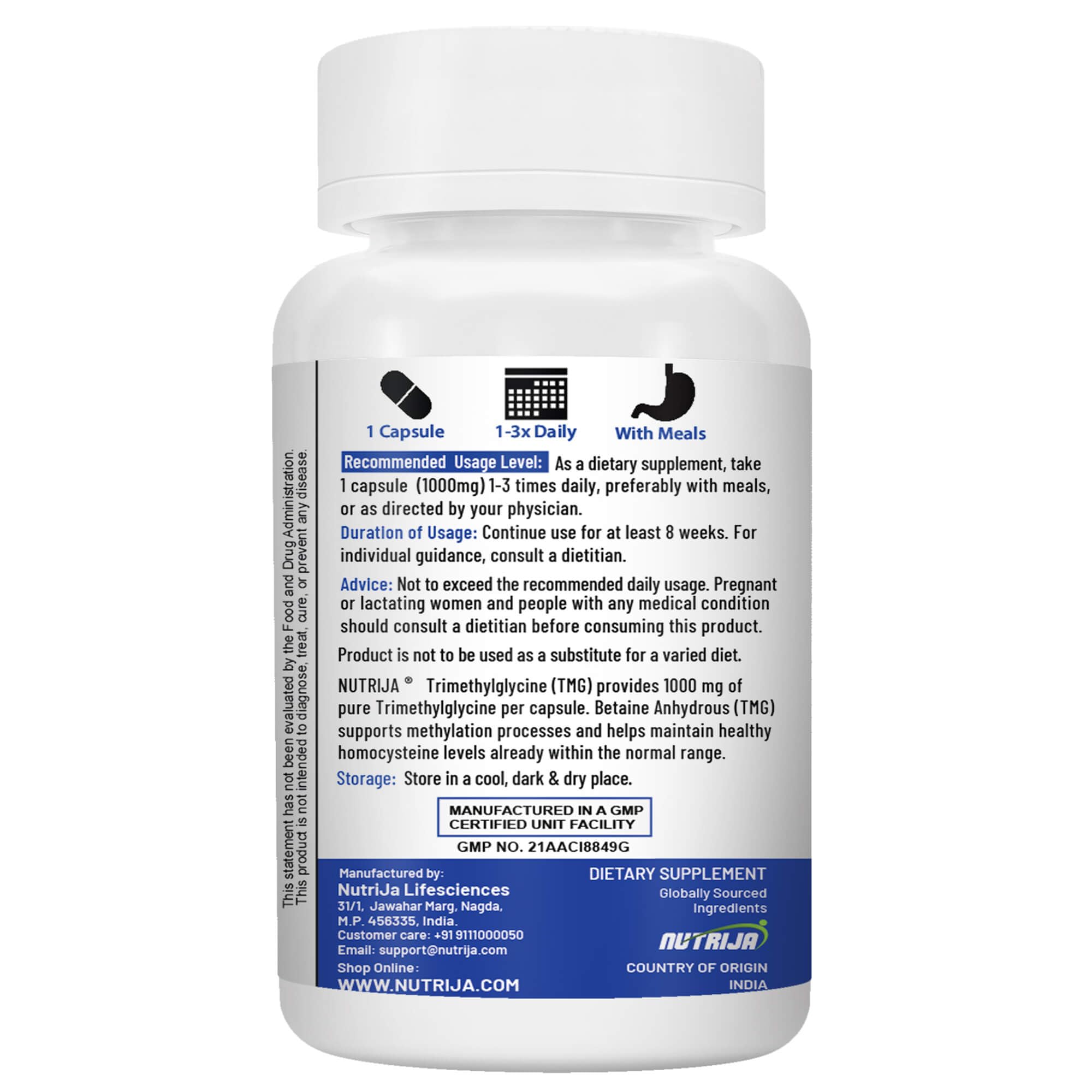 high-quality TRIMETHYLGLYCINE for vitality