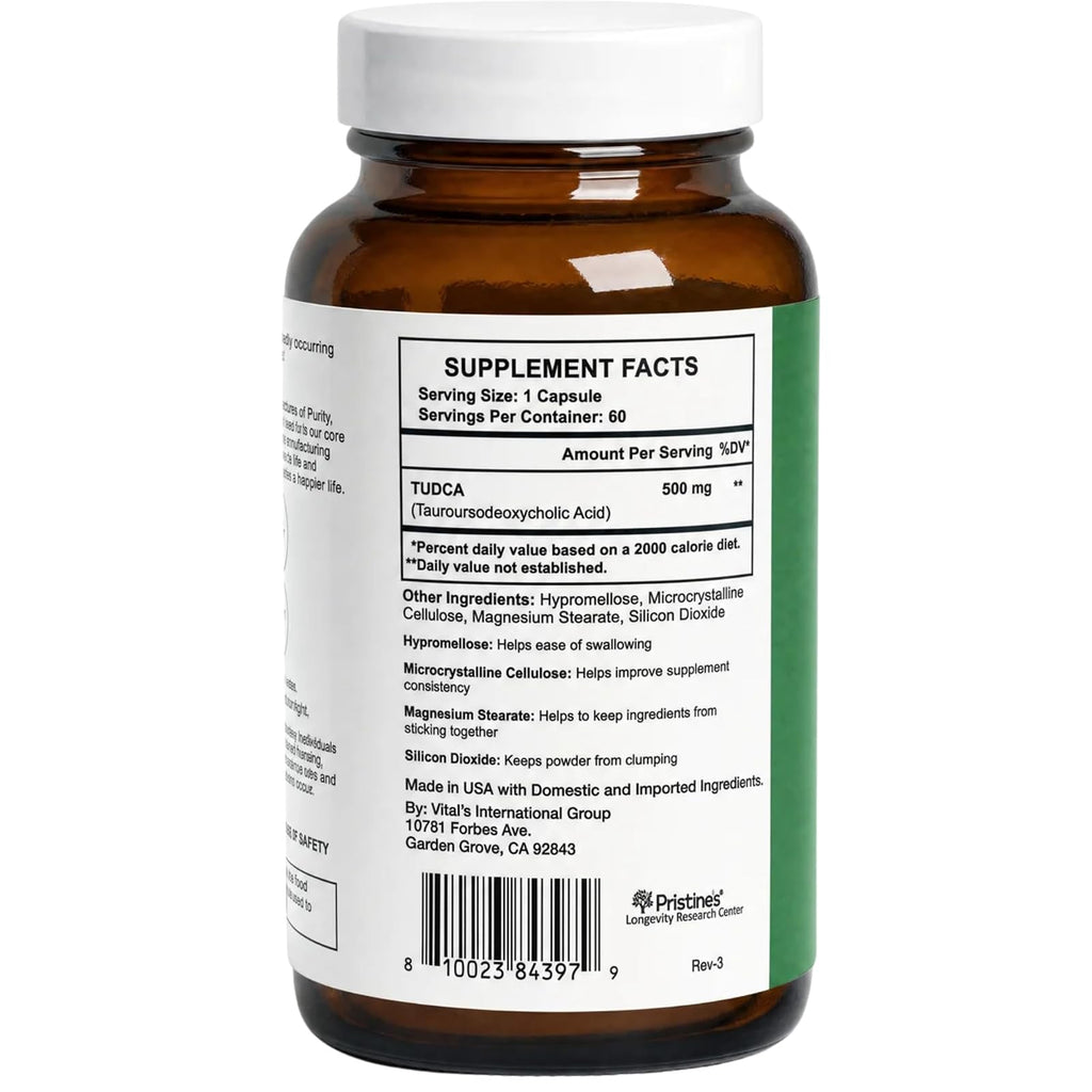 High-quality TUDCA for overall vitality