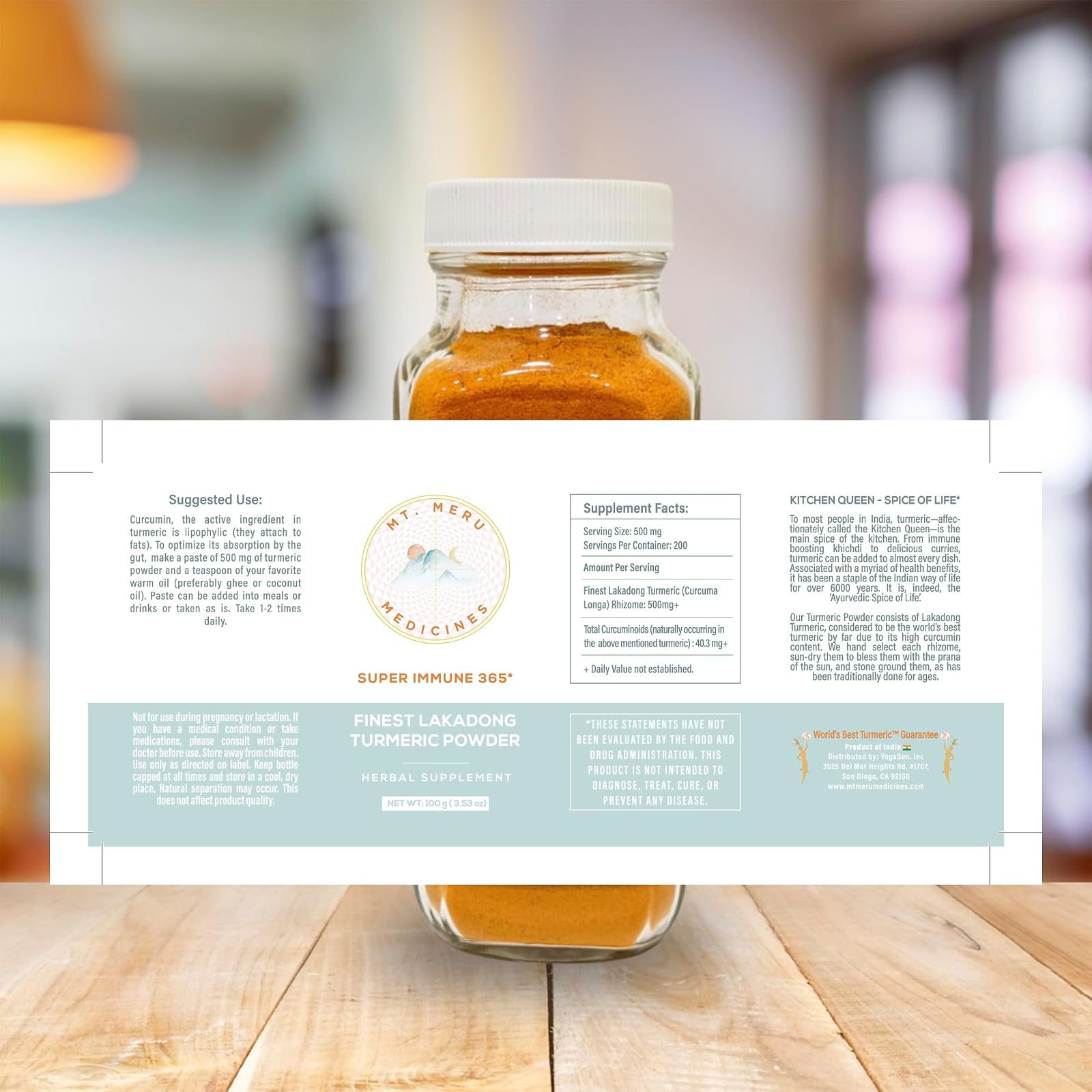 high-quality turmeric curcumin spice