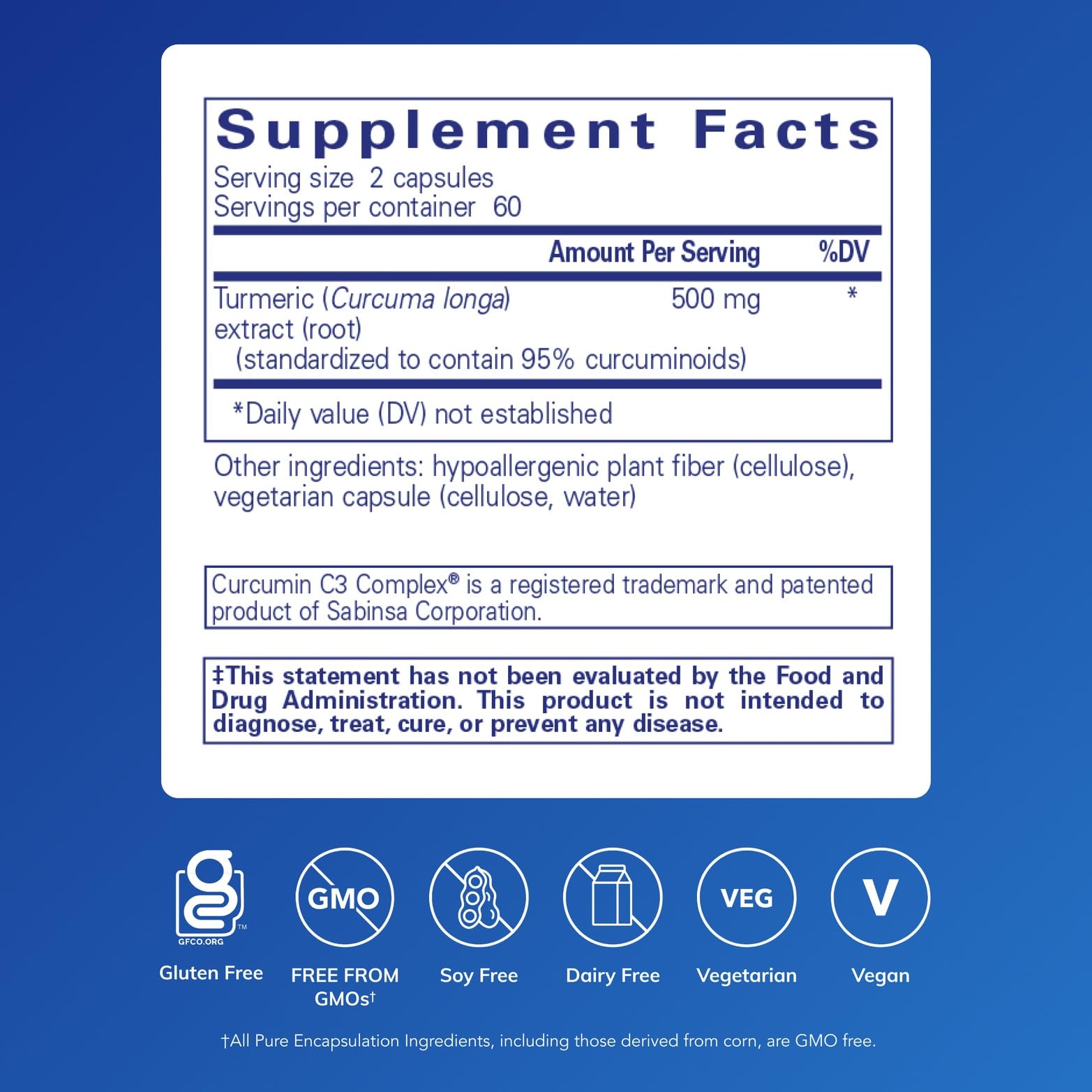 high-quality turmeric & curcumin supplement