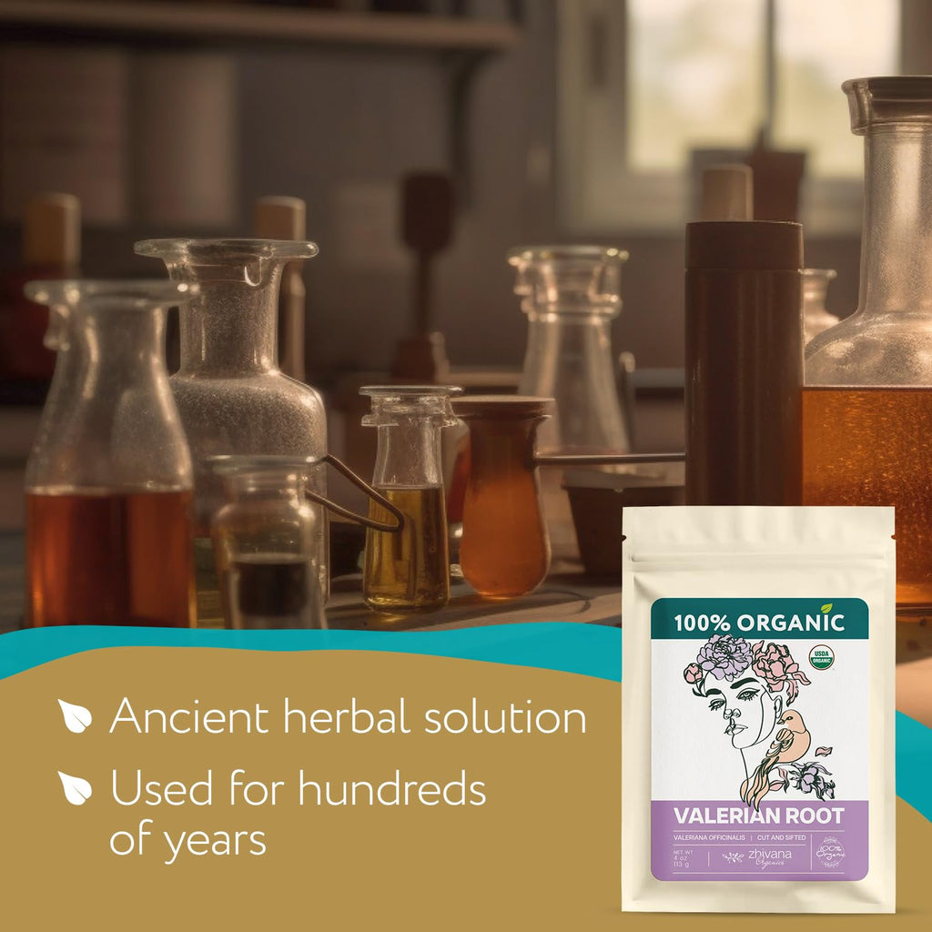 high-quality valerian root for herbal teas